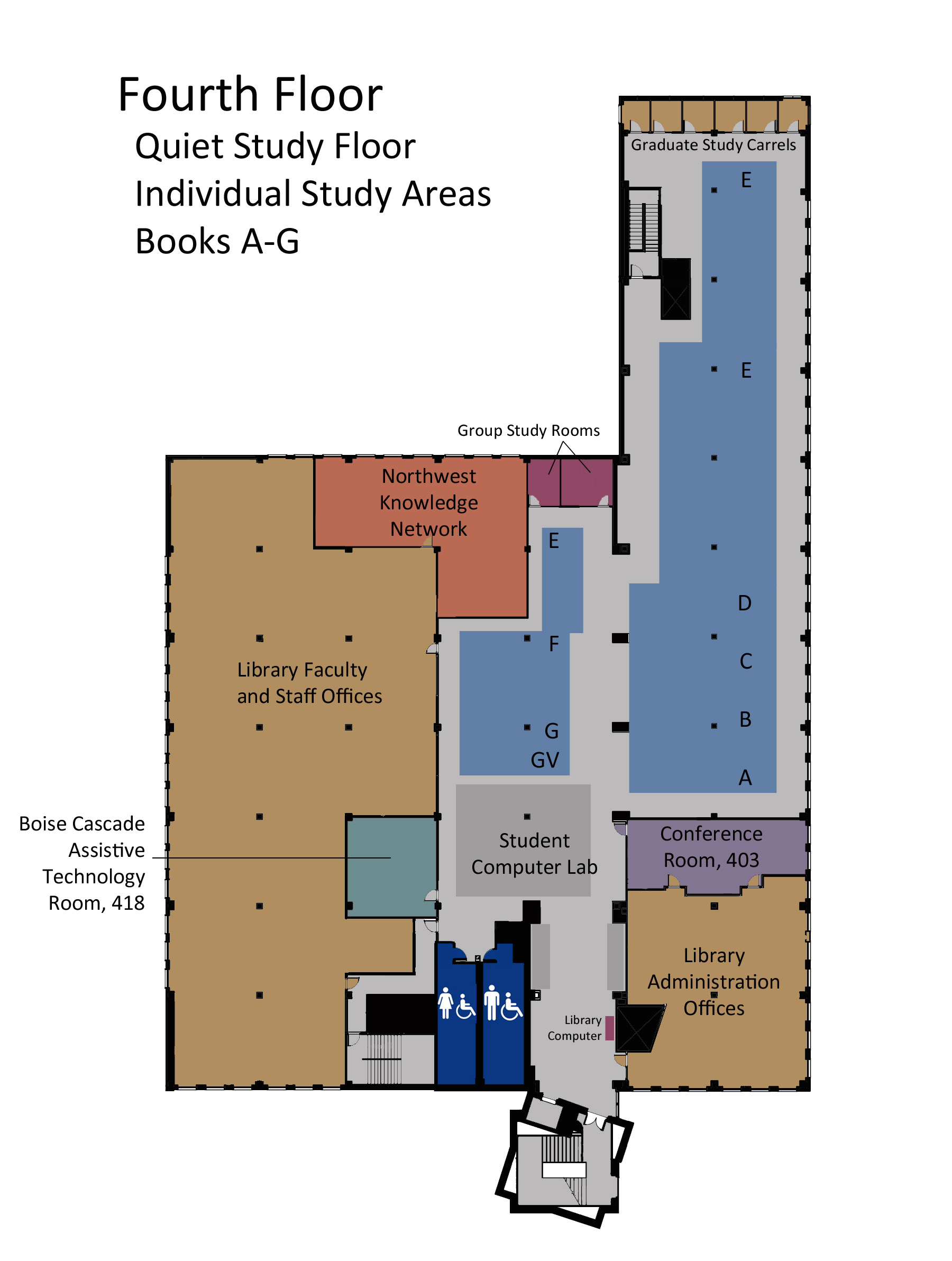Floor Maps - University of Idaho Library