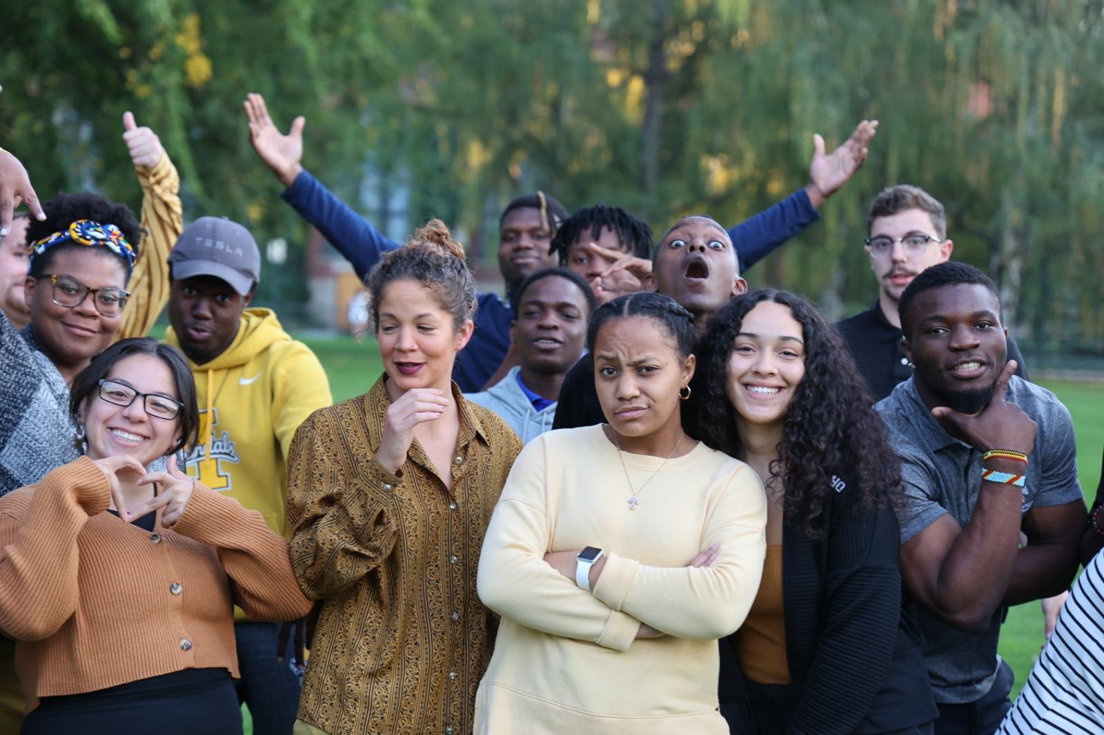 Black Student Union Photoshoot [03] | Black History at the University ...