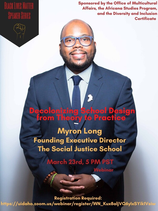 Myron Long: Decolonizing School Design from Theory to Practice | Black ...