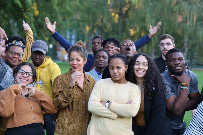 Black Student Union Photoshoot [03] | Black History at the University ...