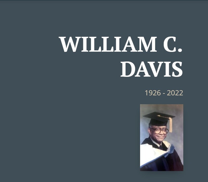 William C. Davis Obituary | Black History at the University of Idaho