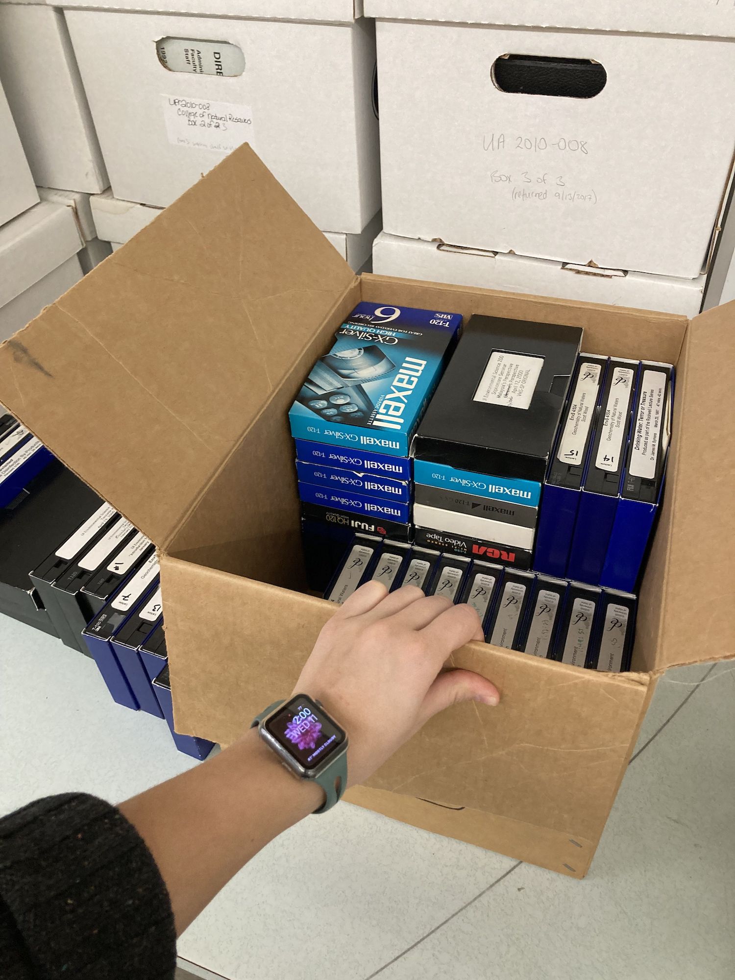 Behind the Scenes | College of Natural Resources Collection