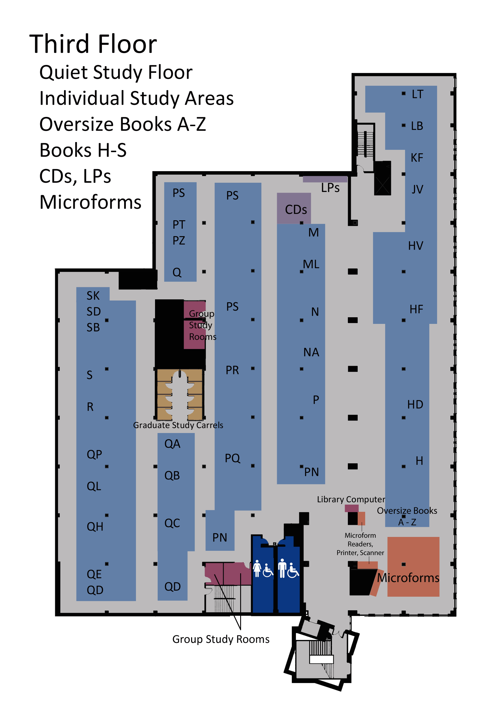 Floor Maps - University of Idaho Library